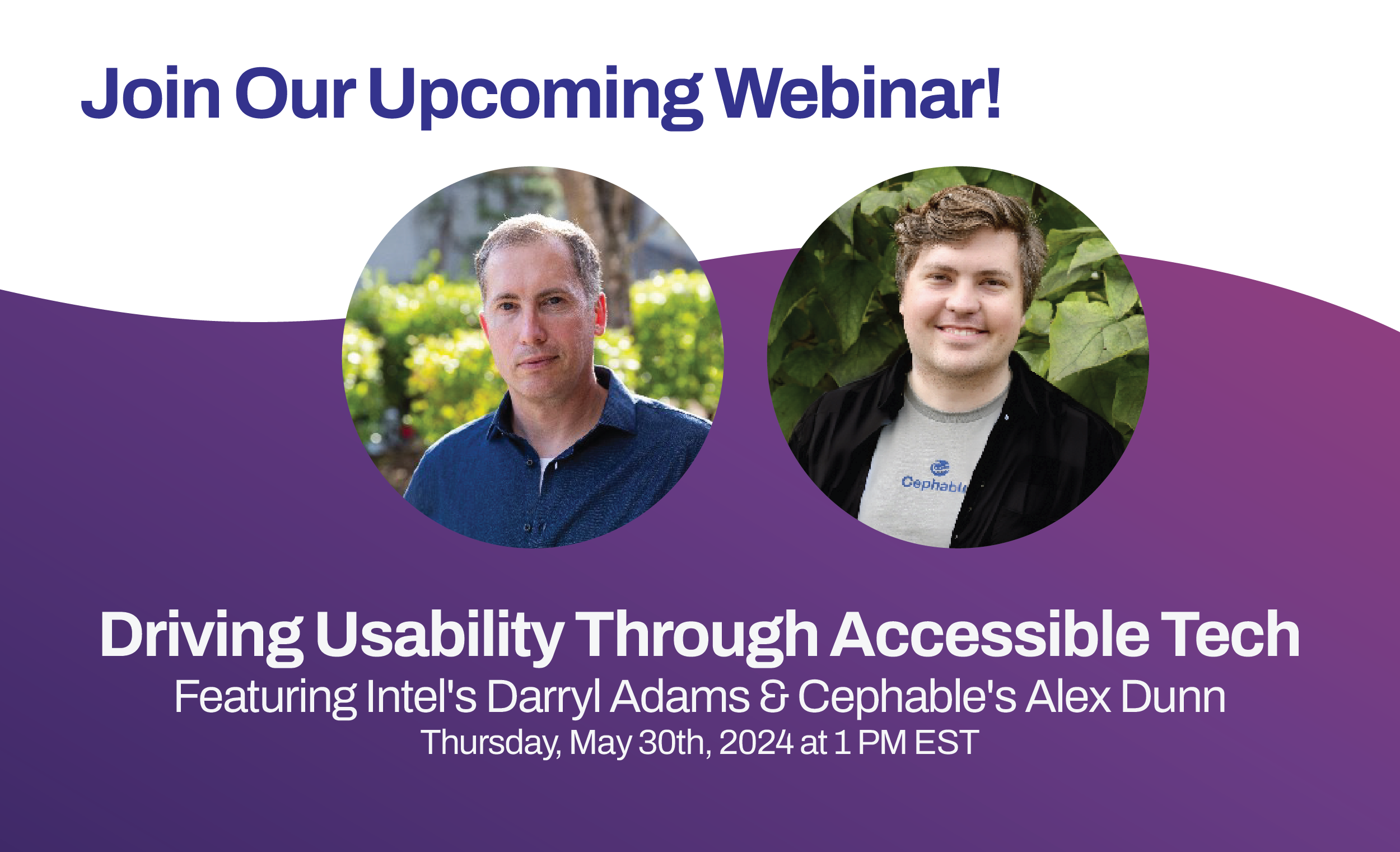Webinar: AI for Accessibility with Intel & Cephable
