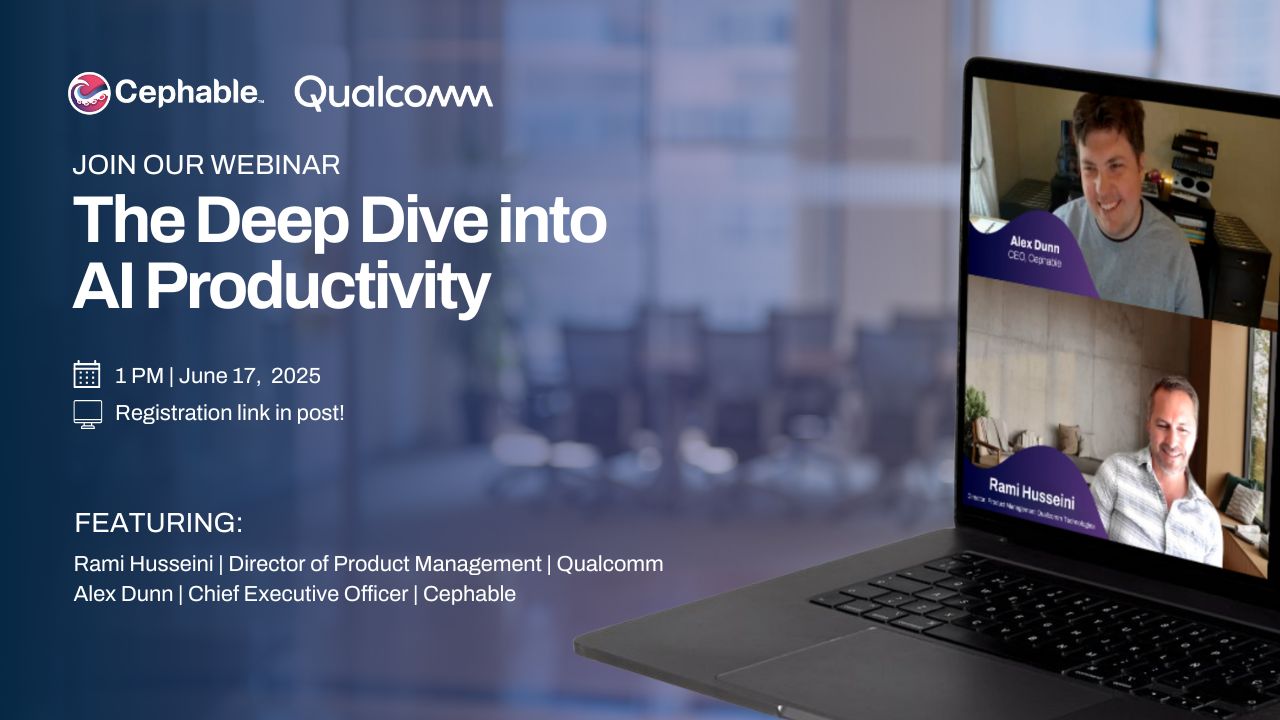 Webinar Registration Confirmation: The Deep Dive into AI Productivity ...